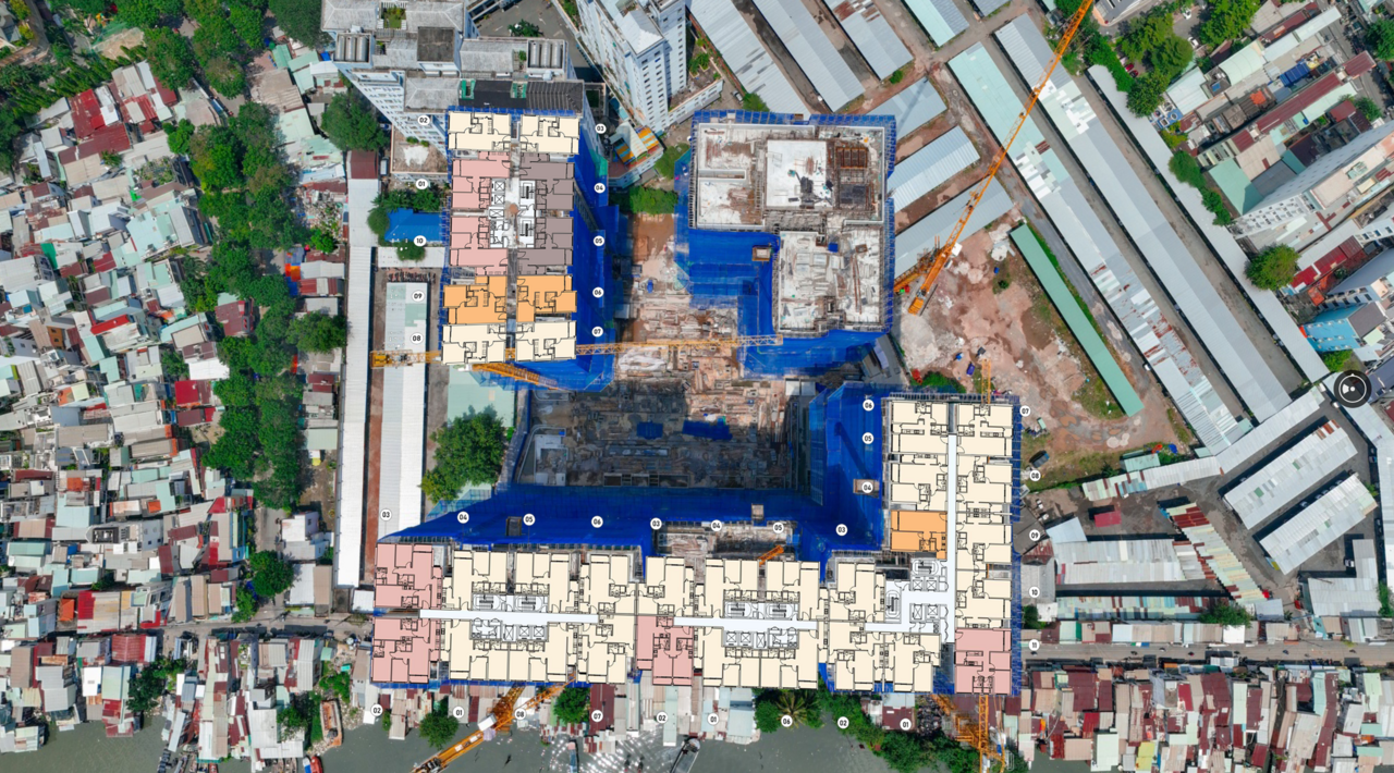 De La Sol | Mặt bằng tầng, layout chi tiết căn hộ | Mapway